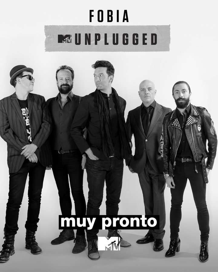 Fobia grabará su primer unplugged | Tiqfun